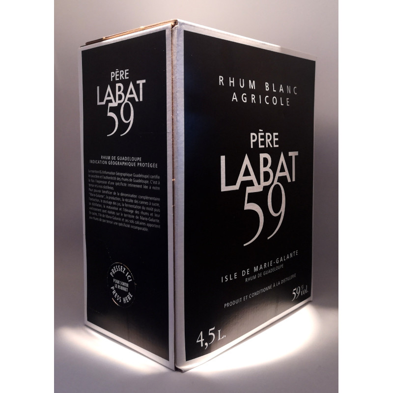 Père Labat 59 Rhum Blanc Agricole Cubi 4,5L